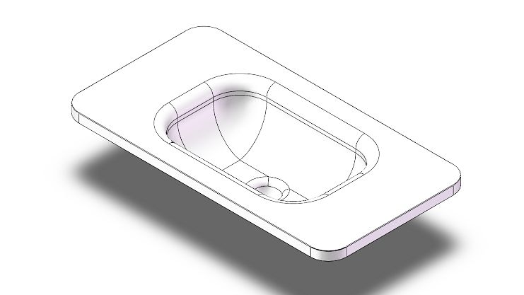 SOLIDWORKS浴盆制作