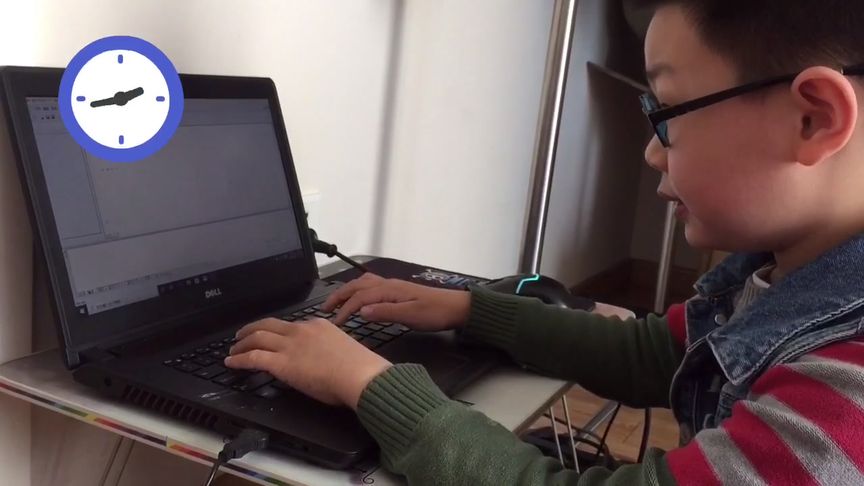 宅家学习VLOG丨小学党日常学习8小时丨日常晨读丨小学生程序猿