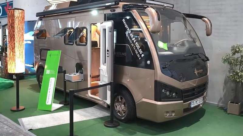 C本就能开的A型房车!外形可爱车顶能睡俩人