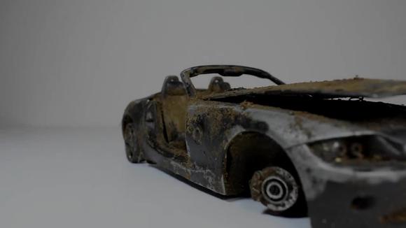 维修翻新BMW Z4 模型汽车 Model Car