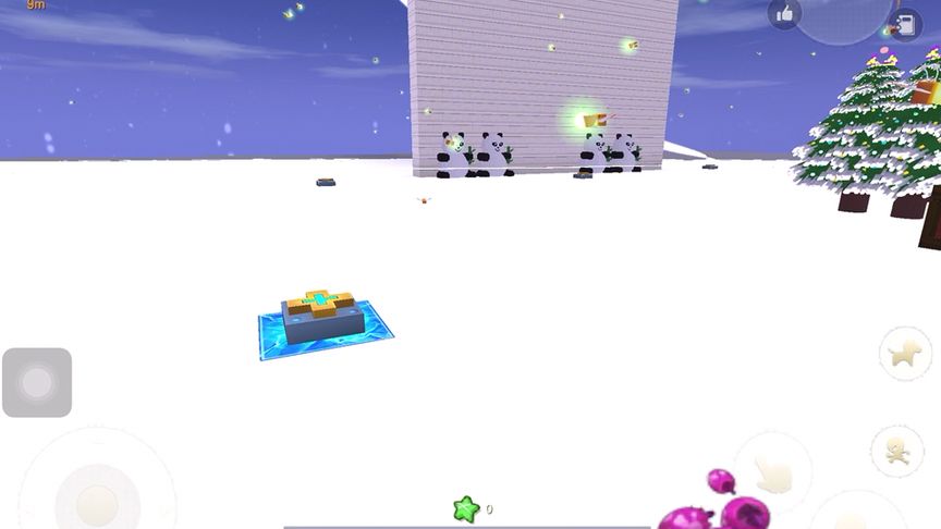 迷你世界:其实我也不会百段跳的现在我下了这图百段跳就很好跳了