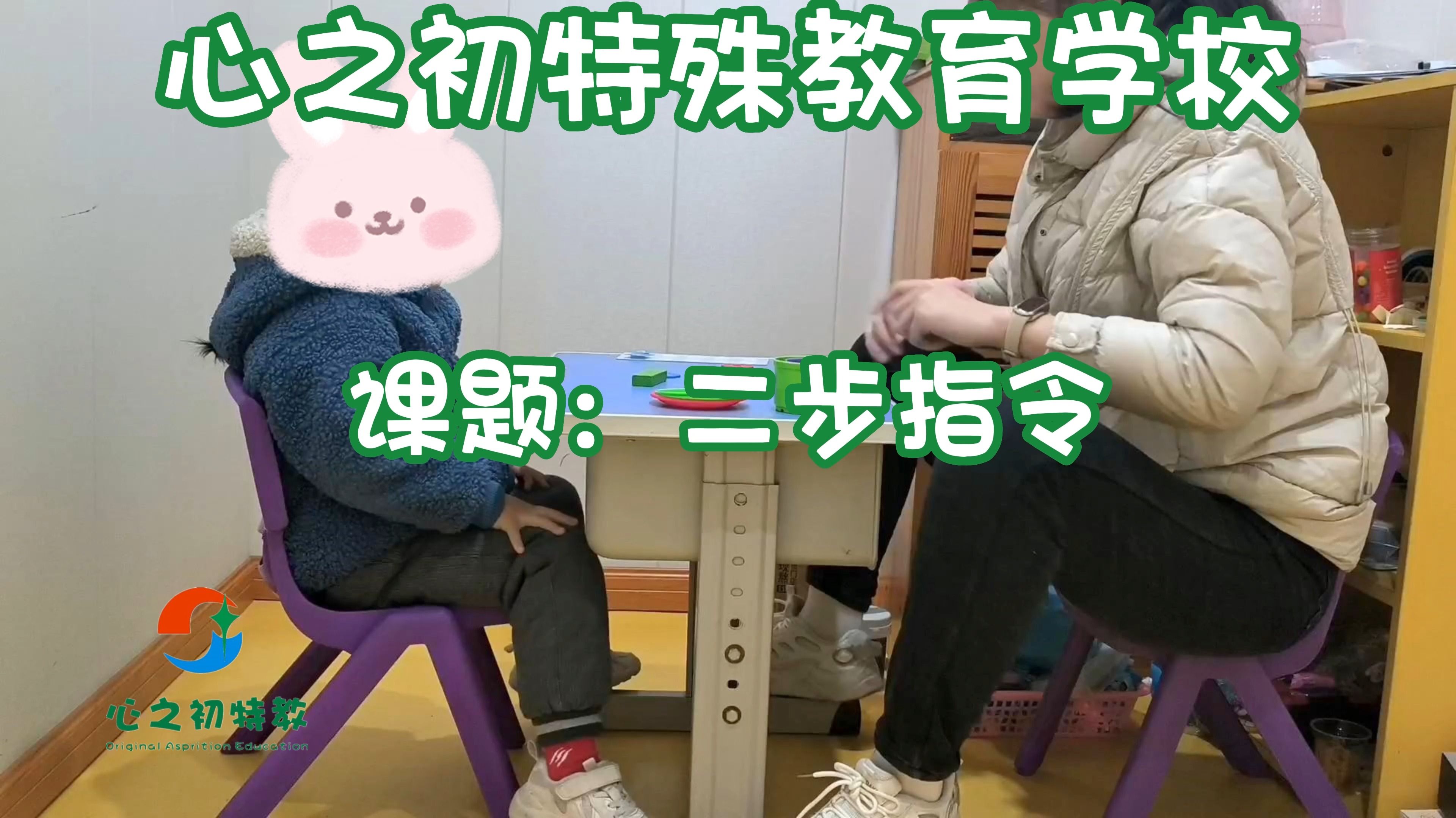 孤独症儿童亲子康复课题:二步指令,训练孩子认知理解和专注力