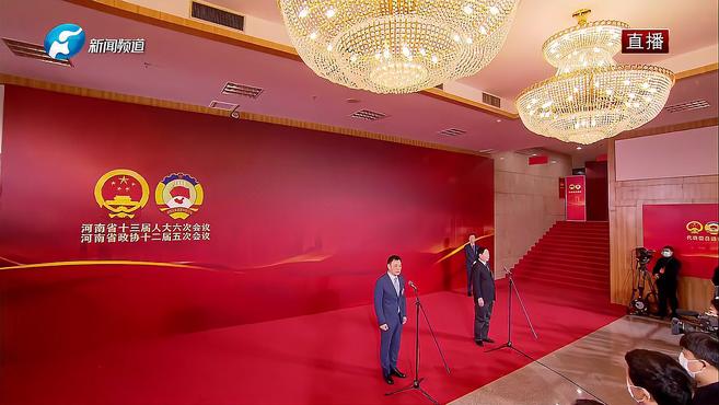 「河南省政协十二届五次会议“委员通道”」丁云霄委员:法律服务