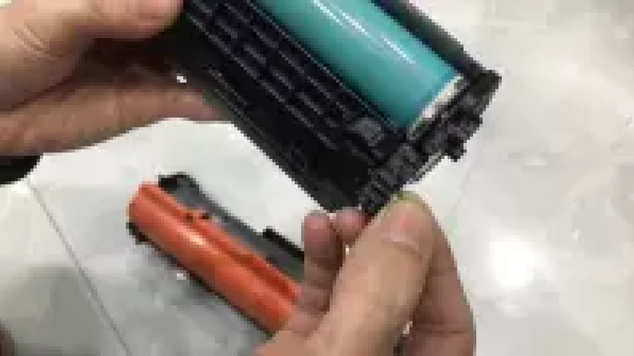 28A硒鼓拆装芯片换硒鼓教程
