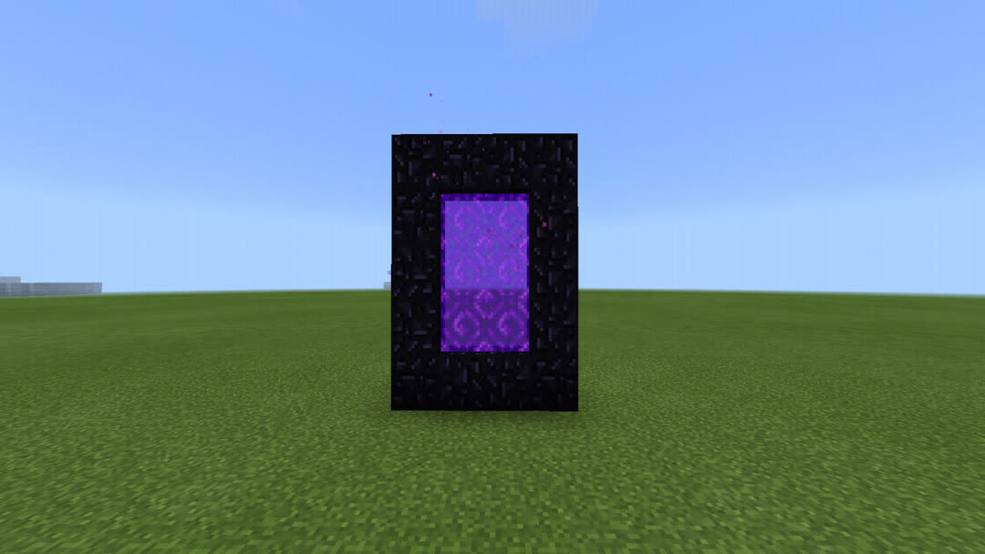 我的世界PE版:正确浇筑地狱门方法