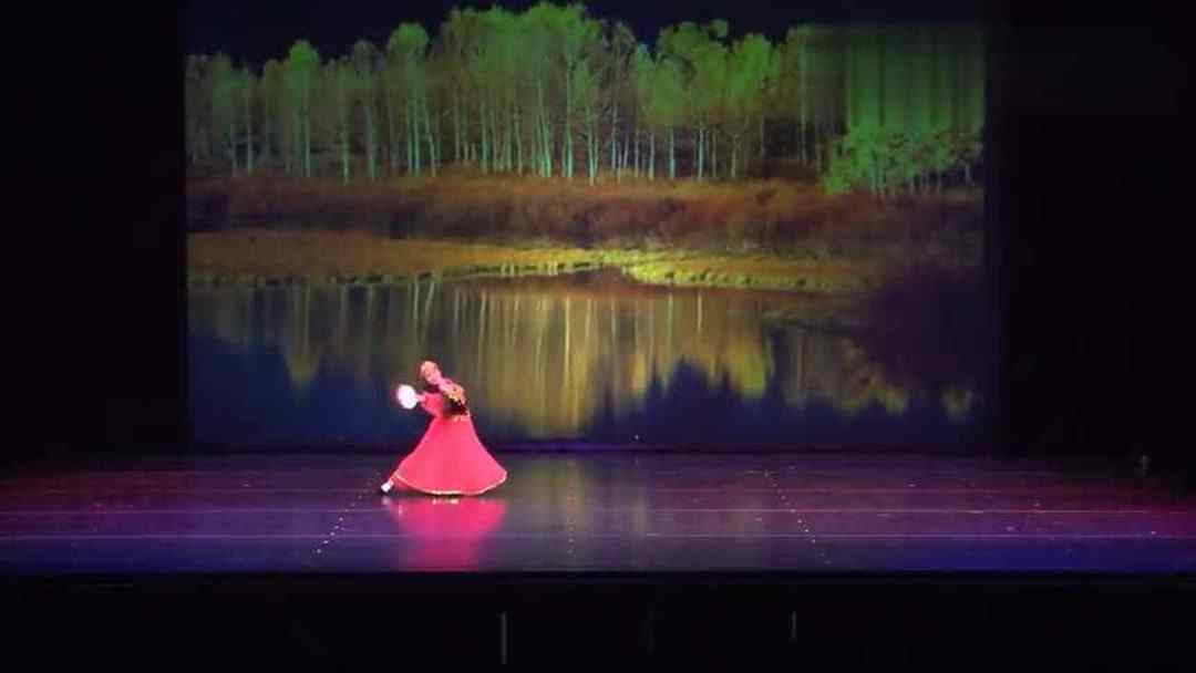 新疆维吾尔族舞蹈《天山少女》民族舞独舞视频