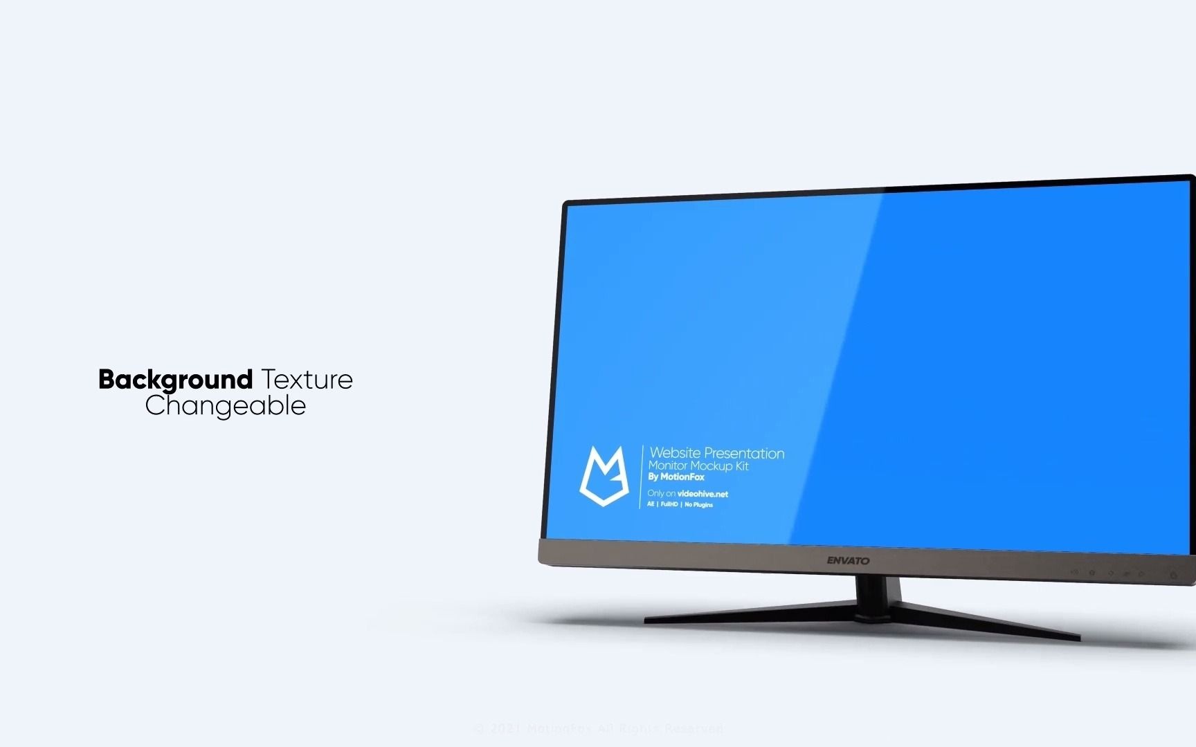 【RRCG】简洁台式电脑监控模型产品宣传展示动画AE模板