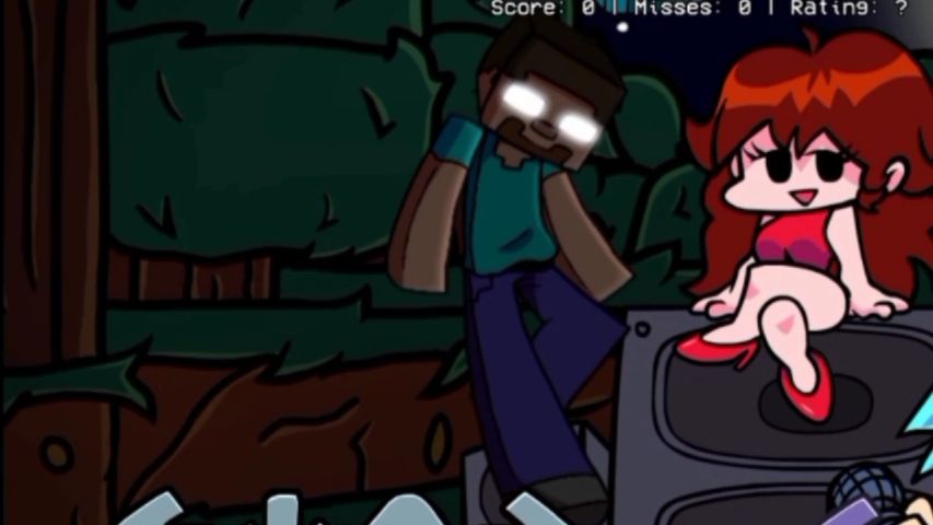 【FNF手机版】him模组 (太难了,只能调无敌按键了)