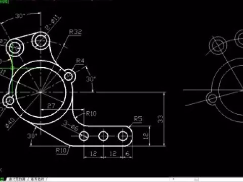 CAD 绘图实例 很不错哦