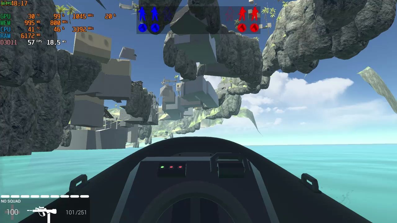 战地模拟器小bug,有点意思!