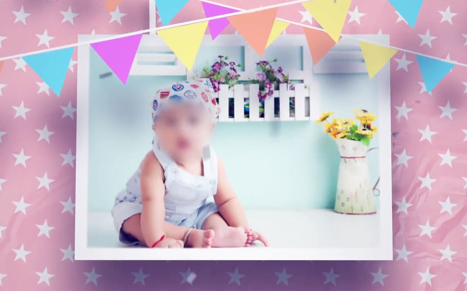 BD23可爱儿童电子相册生日祝福成长纪念档案宝宝照片展示AE模板...