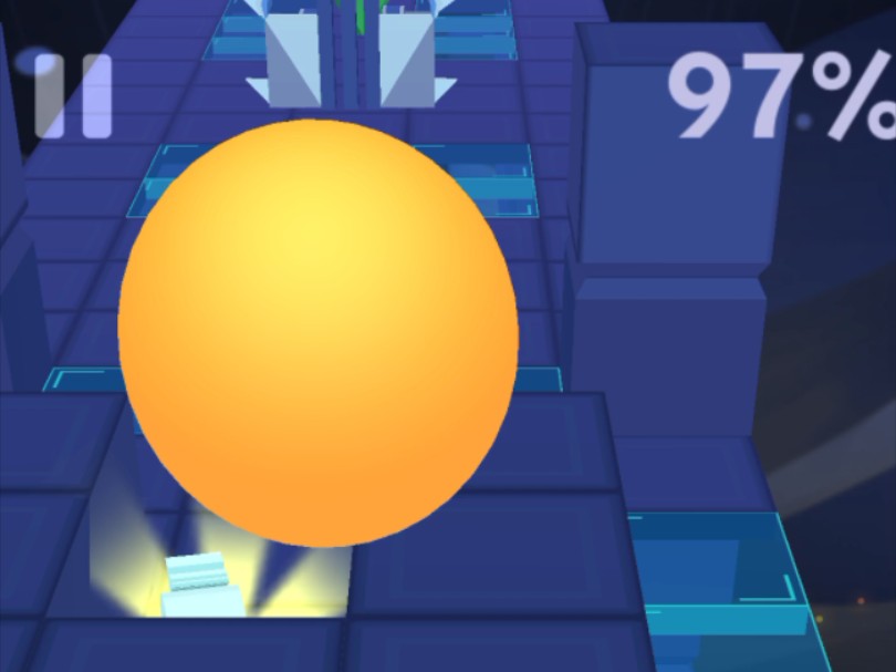 滚动的天空时间无伤完美通关_音游热门视频