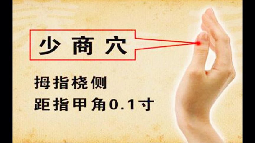 养生经络少商穴;欢迎关注!