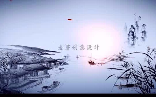 ae水墨片头模版企业宣传片ae文字模版中国风水墨片头ae模版
