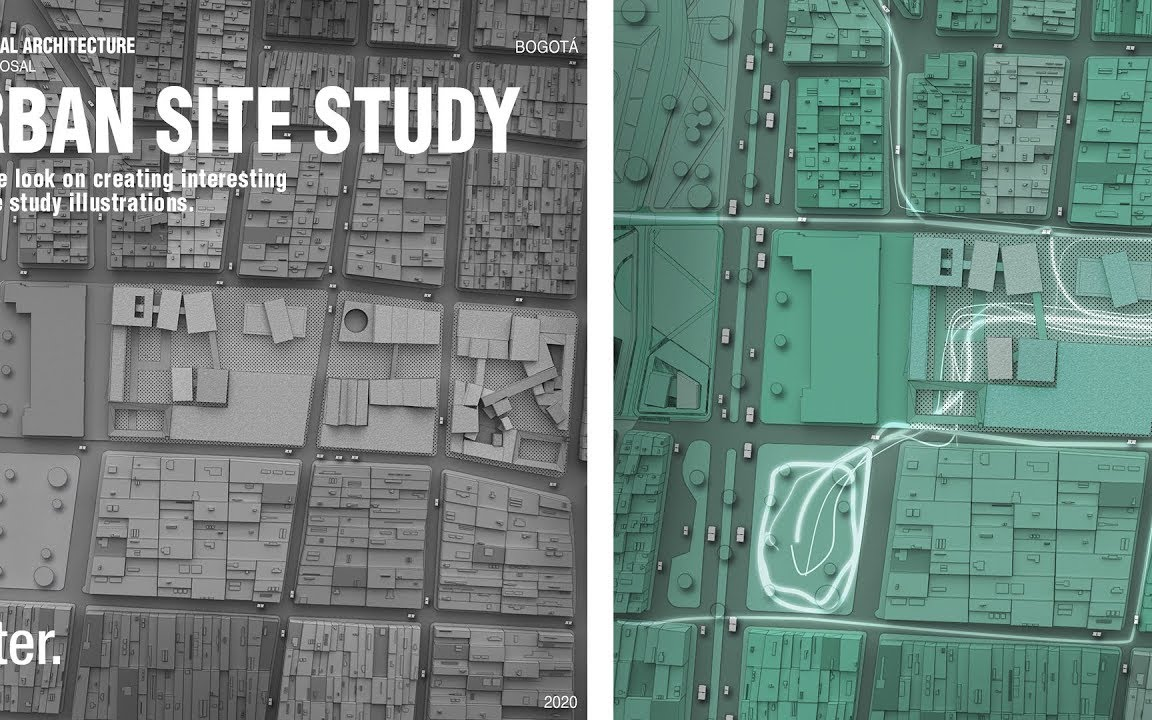 顶级城市规划分析图制作技巧