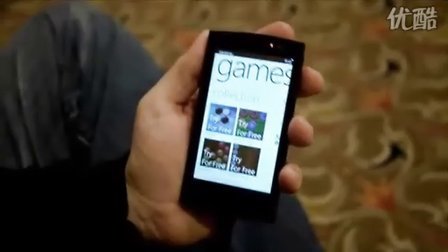 Windows Phone 7工程机及3D游戏试玩视频展示3