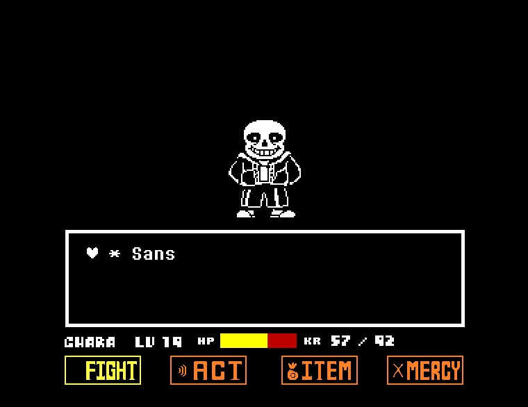 【sans模拟器】游戏初体验