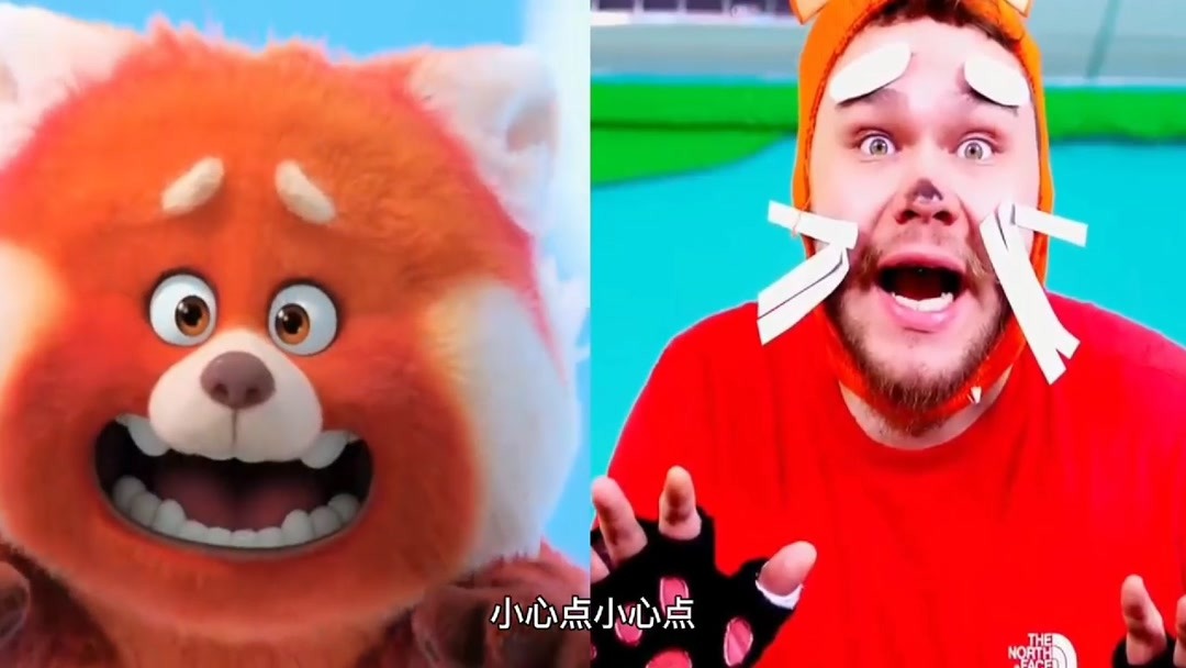 动画模仿秀:搞笑漫画汇编,模仿小松鼠的动作和神态!