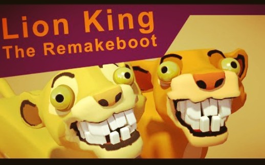 外国网友自制沙雕动画(狮子王)Lion King the Remakeboot