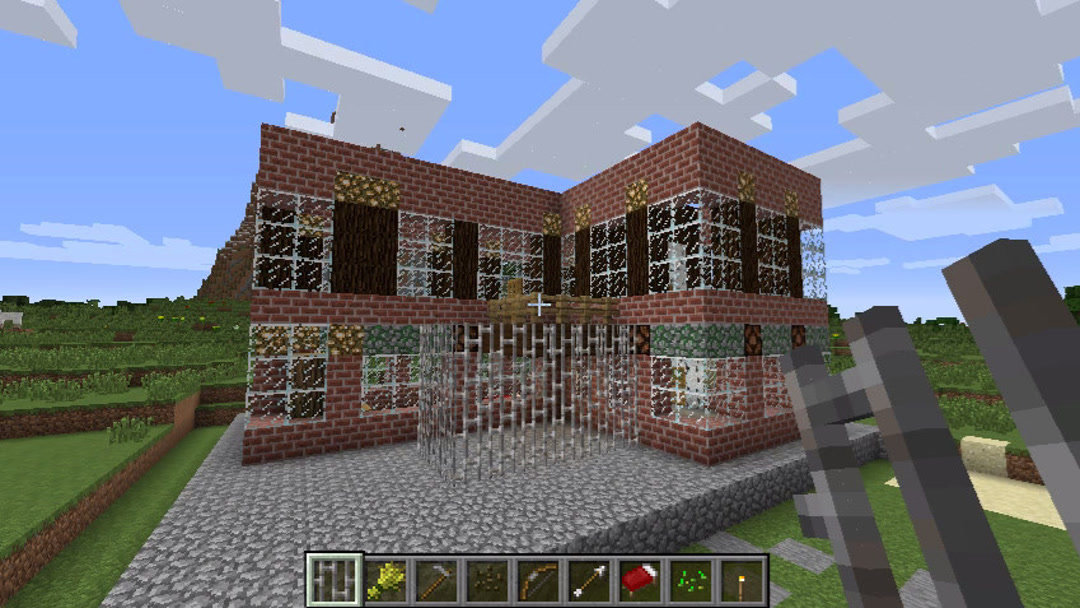 我的世界建造完美的铁栅栏