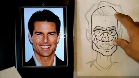 如何使用简单的基本形状绘制漫画插画热的微博视频