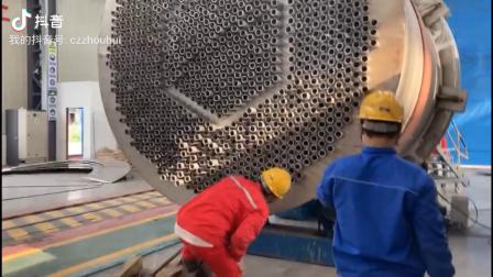 液压胀管机管板胀接纯不锈钢材料换热器月长机械