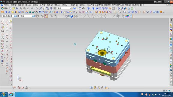 东莞潇洒模具培训学校-UG中3D模式标注尺寸的方法-3