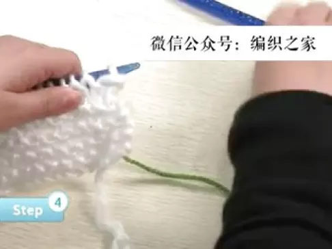 织毛衣初学者教程-毛衣编织花样2-细毛线织围巾的花样