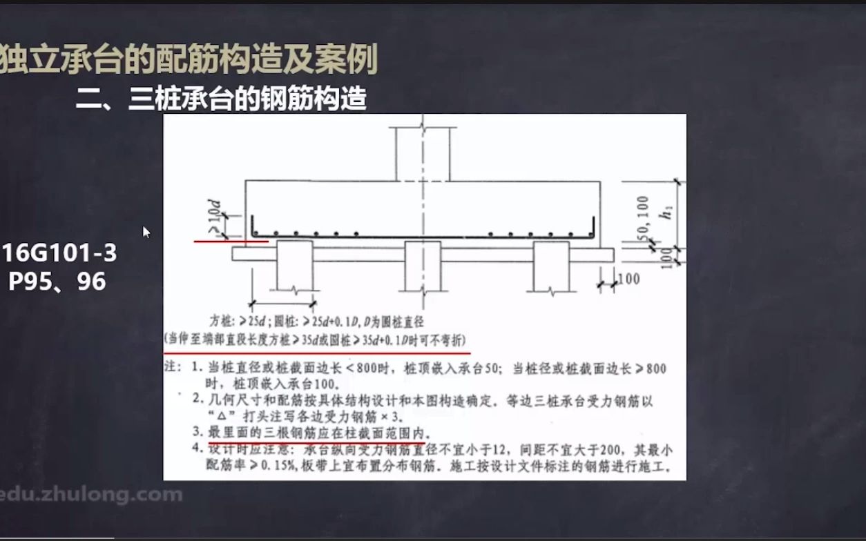 第45节 双柱联合承台配筋构造及案例