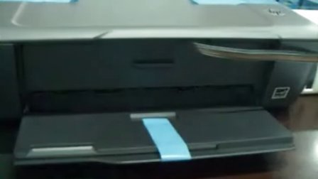 久方数码专营店---惠普1000连供 双墨盒打印效果