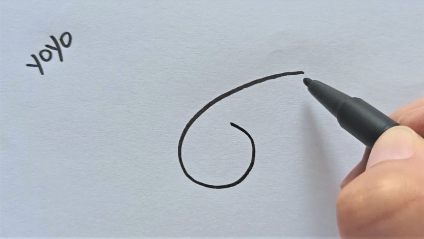 用数字“6”画老鼠简笔画