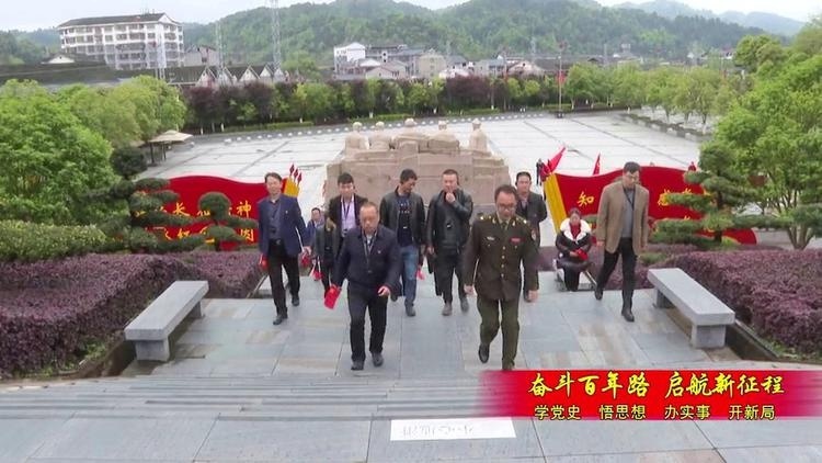 县卫健局党委开展党史学习教育主题党日活动