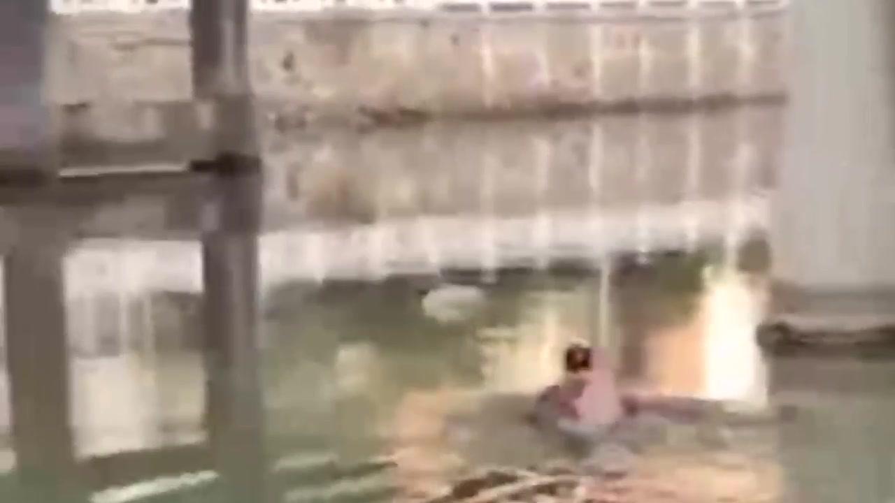 老当益壮!72岁老人0度天跳河救落水女子:我会游泳,不怕!