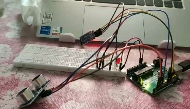arduino小实验:超声波模块及蓝牙模块的应用