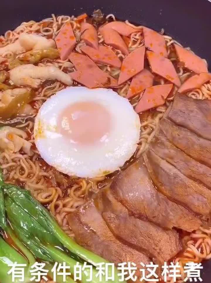 泡面的神仙吃法,好吃到哭,感谢观看