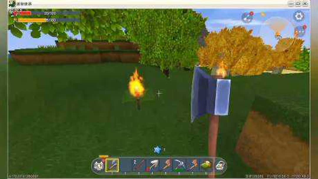 迷你世界:收集木块,制作围栏!