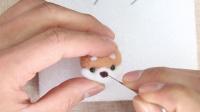 4.嘴巴,鼻子,制作 羊毛毡视频教程