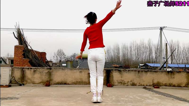 燕子原创热门鬼步广场舞《北京欢迎你》64步分解教学,好看!