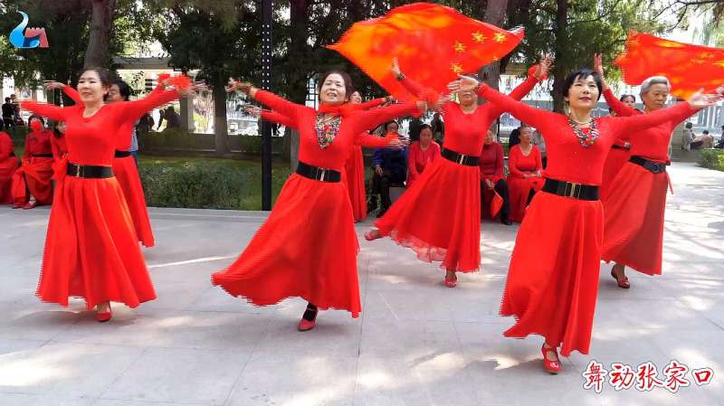 舞动张家口,广场舞红枣树,七彩阳光舞蹈队徐运霞林惠春等演出