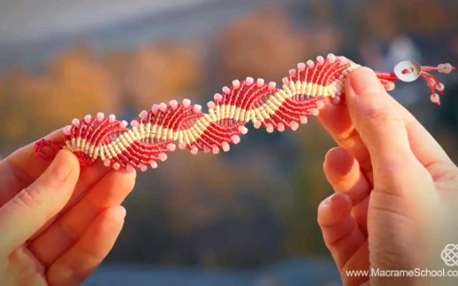 【编织手链】手链教程(21)