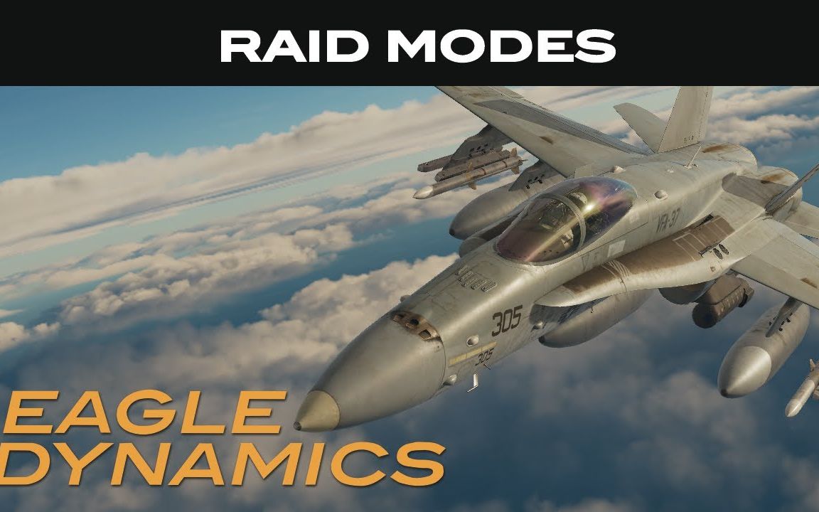 DCS: F/A-18C 大黄蜂 - RAID模式