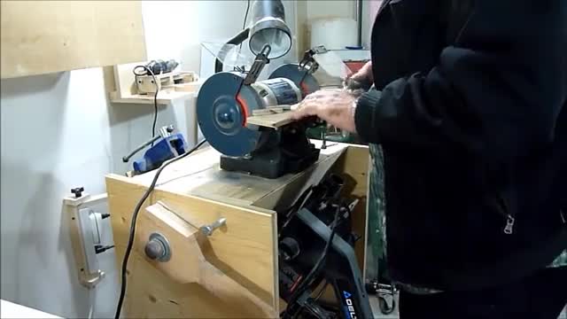 自制木工倒角手工刨子简单过程