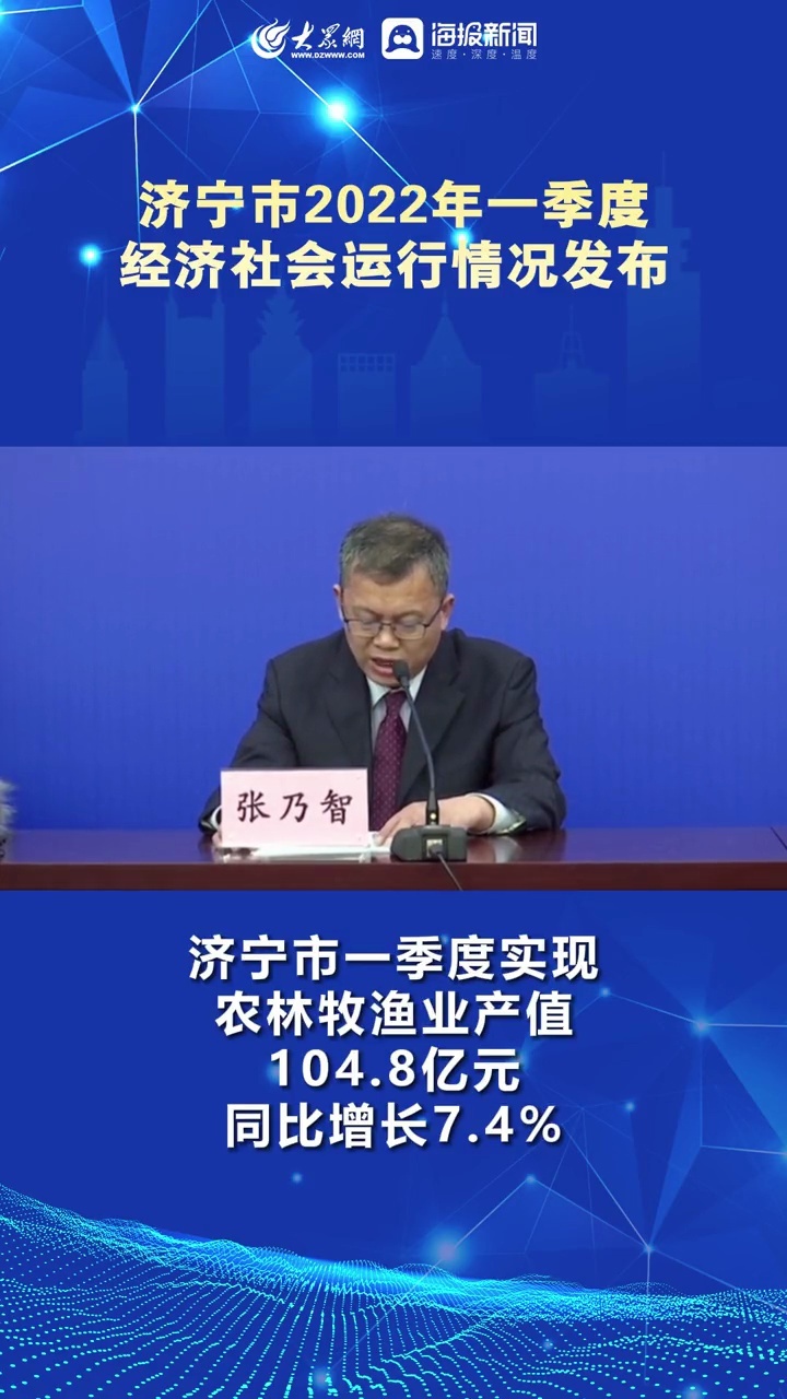 农业生产总体良好!济宁市一季度农林牧渔业产值1048亿元#济宁