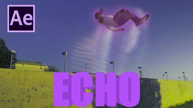 【AE教程】人物幻影路径拖尾效果