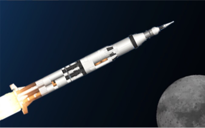 【航天模拟器】原版高仿土星5号