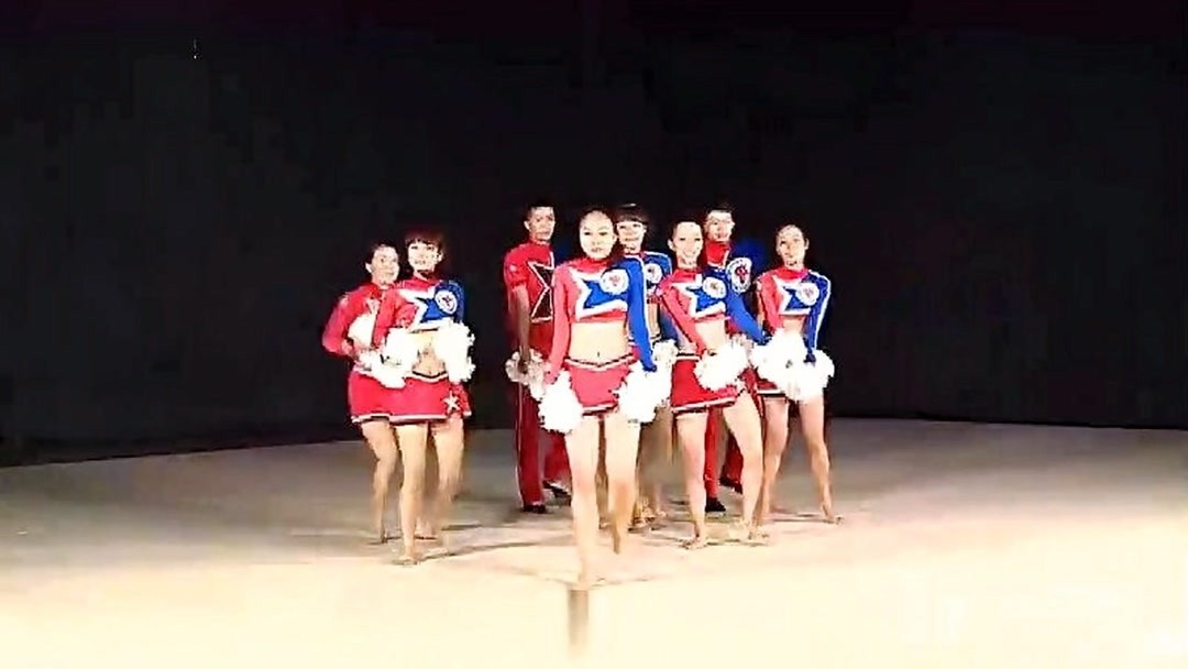 小学生啦啦操,含分解动作