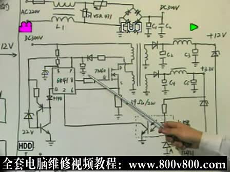 液晶显示器维修视频 电脑主板维修
