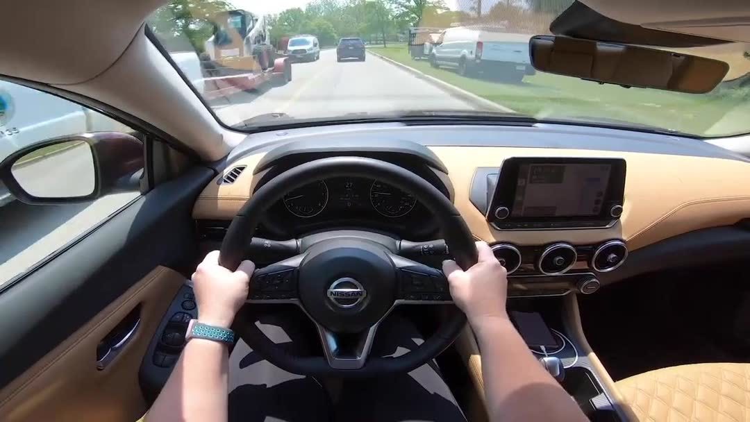 第一视角试驾2020款日产轩逸,开车上路后,买不买自己看着办