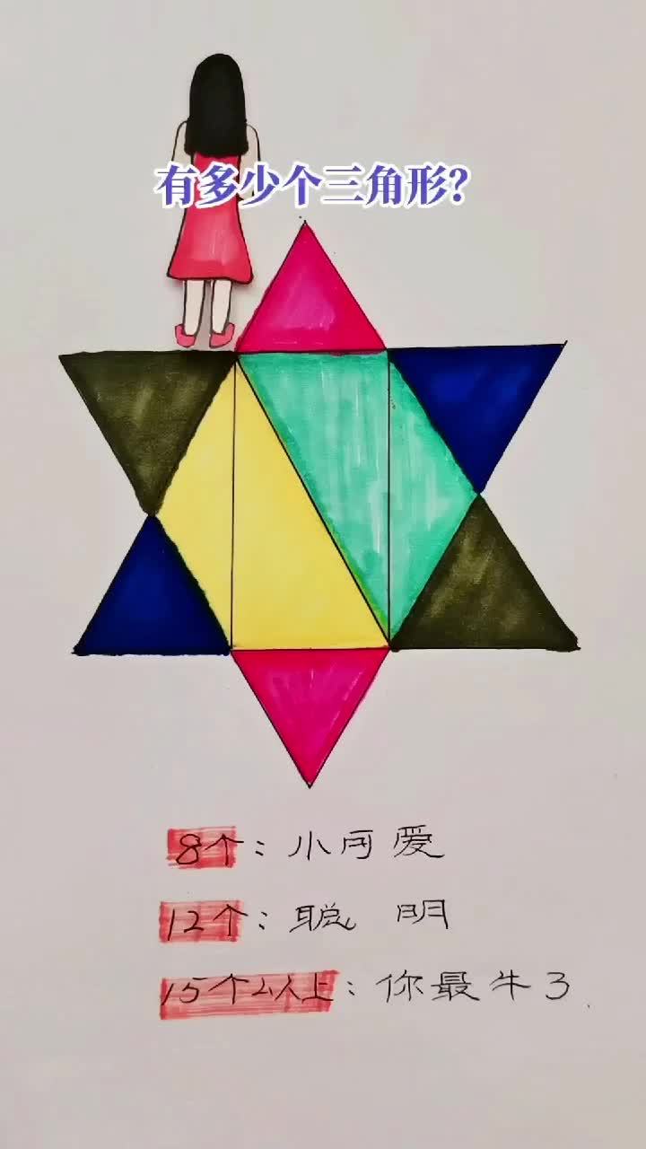 有多少个三角形