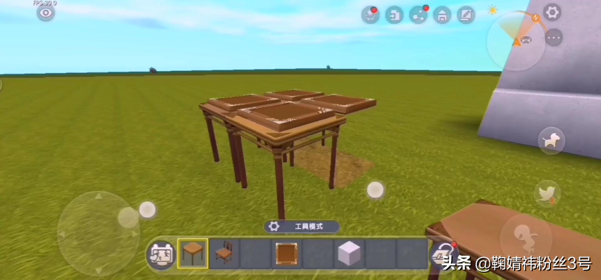 迷你世界厨房建筑中